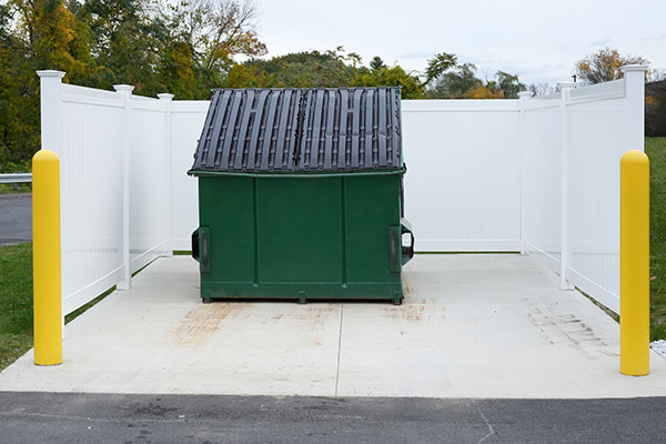Dumpster Pads | Infinity Concrete Mixers Inc
